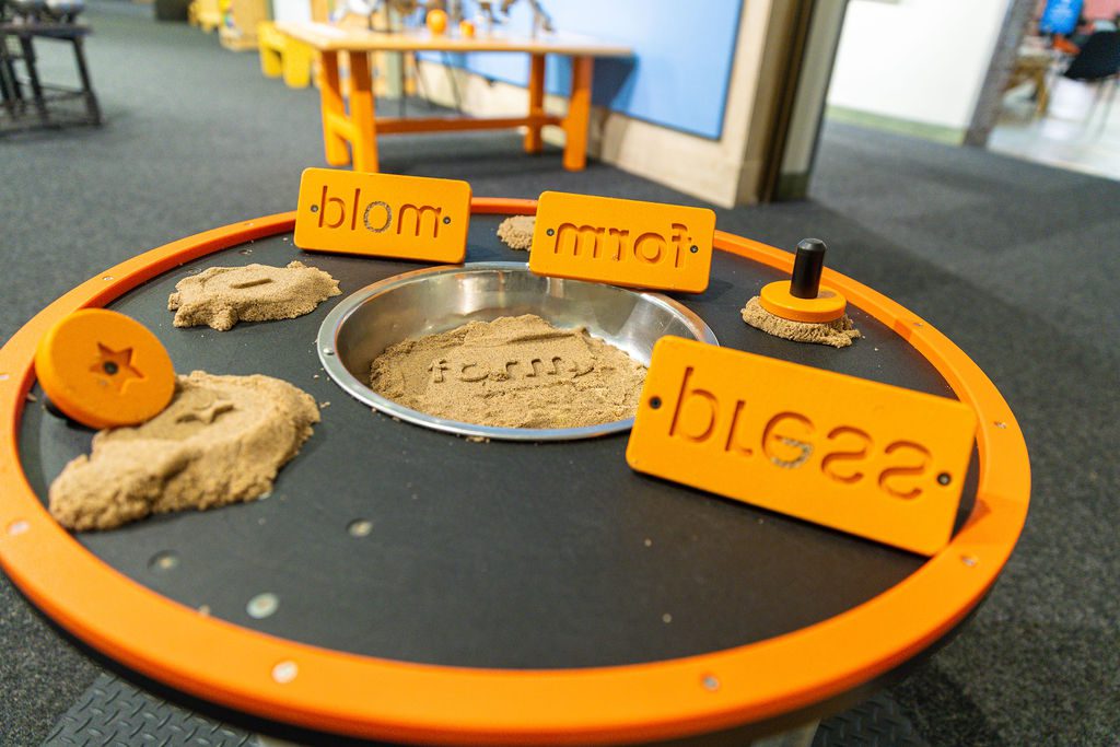 sand molding table - Children’s Museum of Pittsburgh Design & Consulting