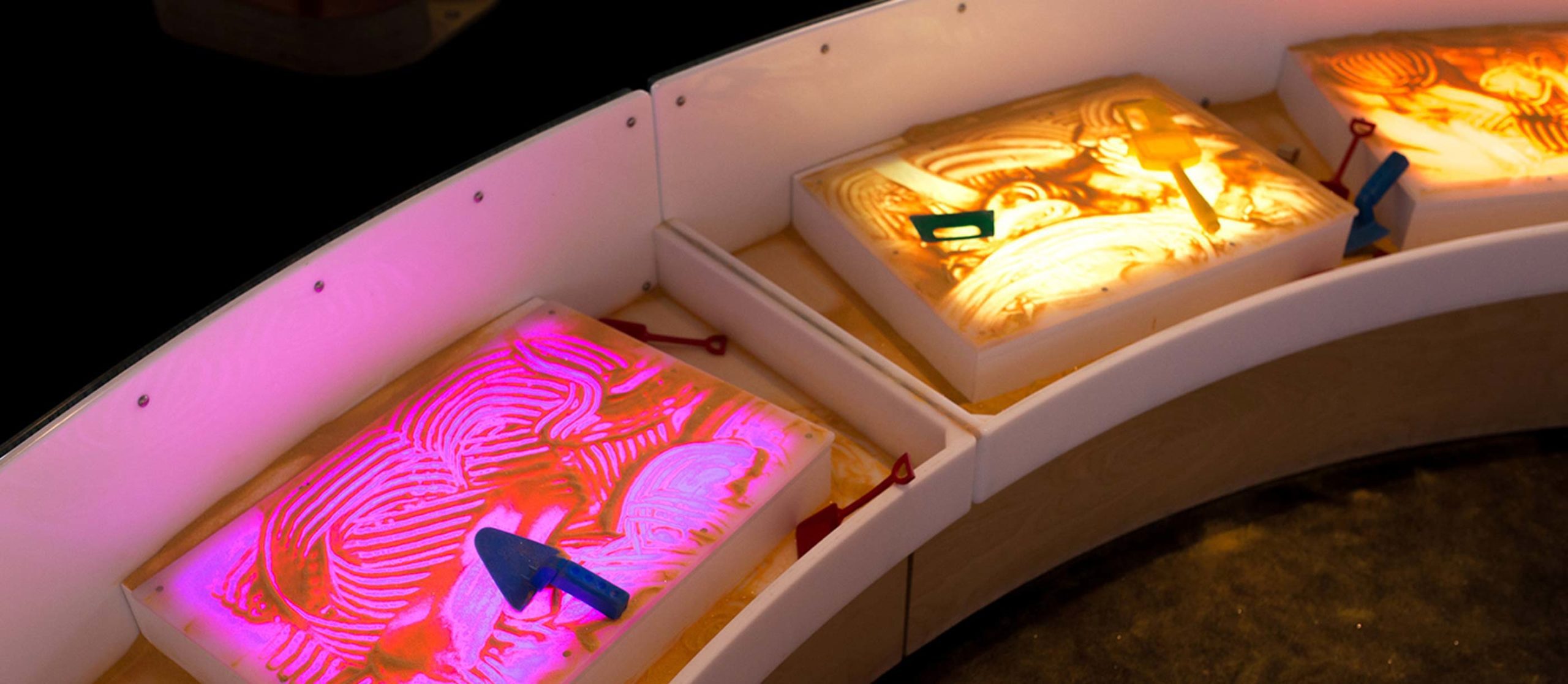 sand light table - Children’s Museum of Pittsburgh Design & Consulting