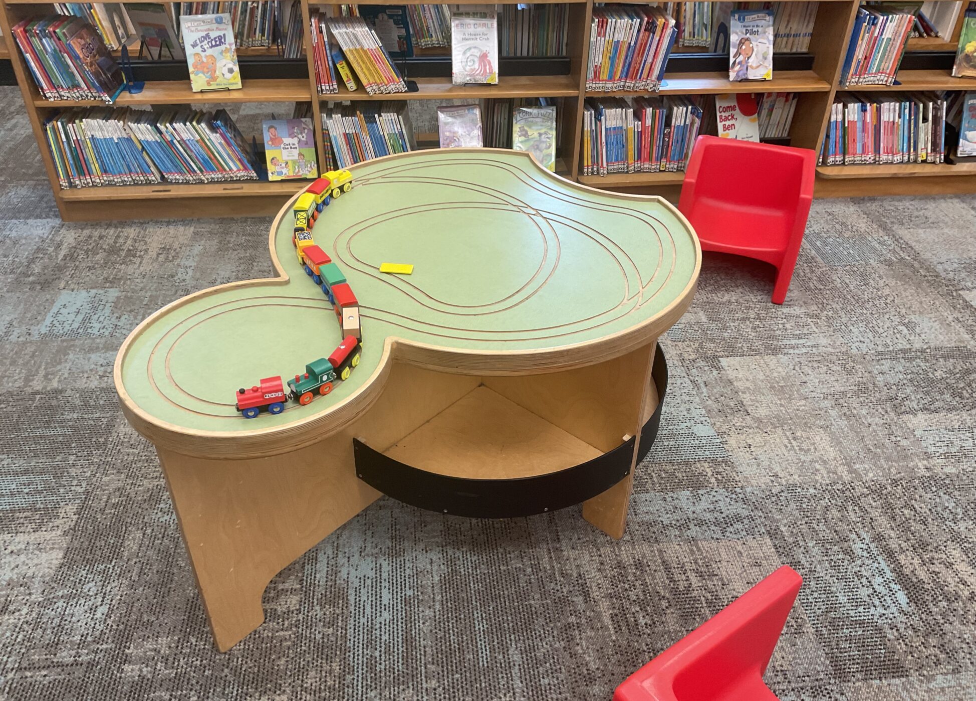 train tables - Children’s Museum of Pittsburgh Design & Consulting